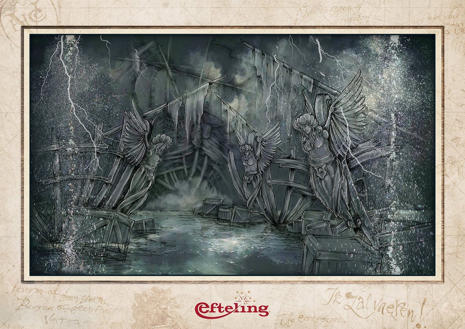 Efteling upgrades Vliegende Hollander with new scene – DRdb