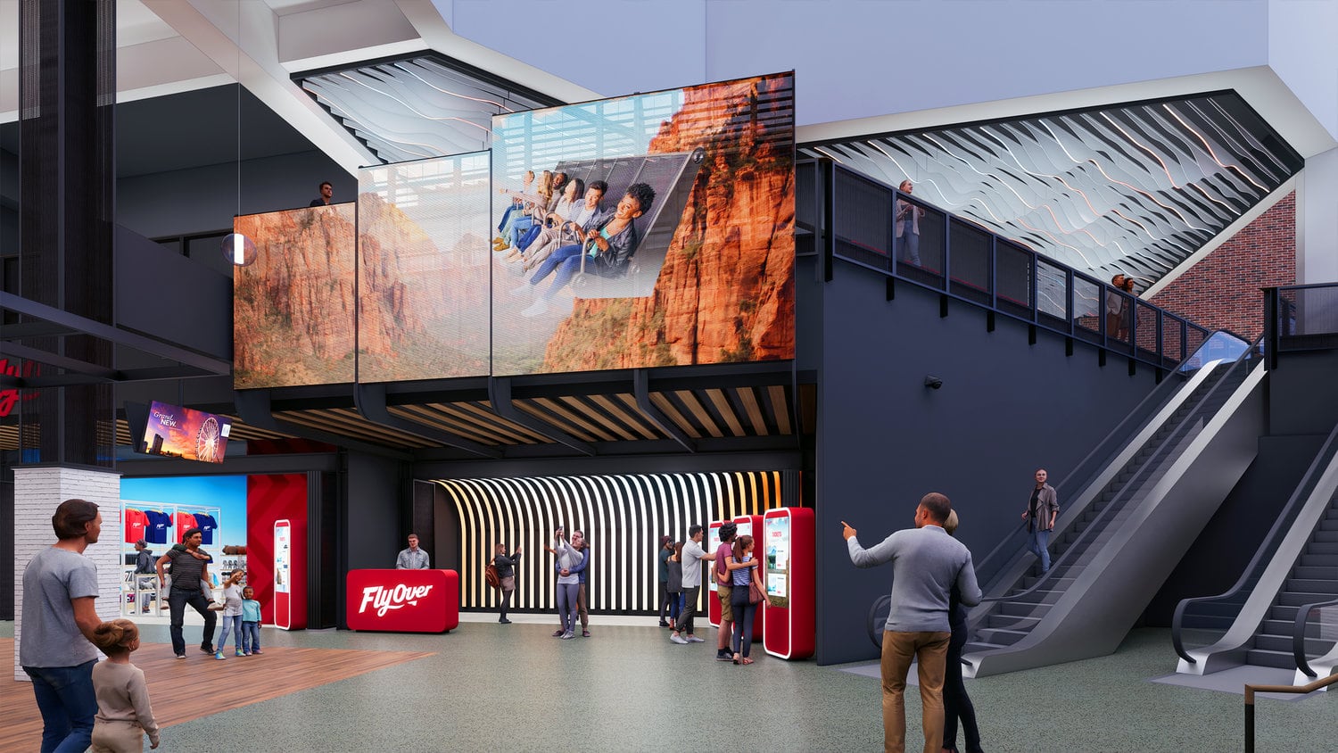 FlyOver flying theatre opening at Chicago in 2024 – DRdb