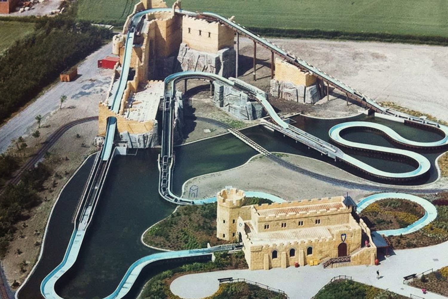 The History of Indiana River – World’s First Enclosed Log Flume - DRdb