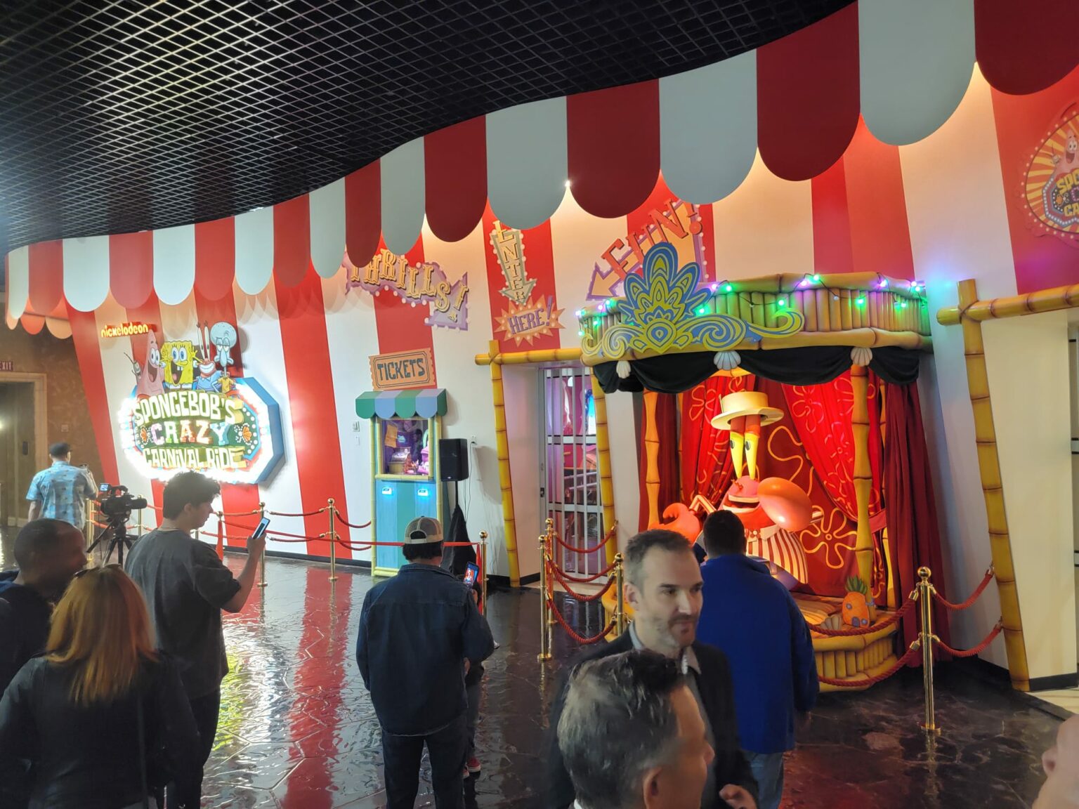 SpongeBob's Crazy Carnival Ride opens at Circus Circus Hotel & Casino ...