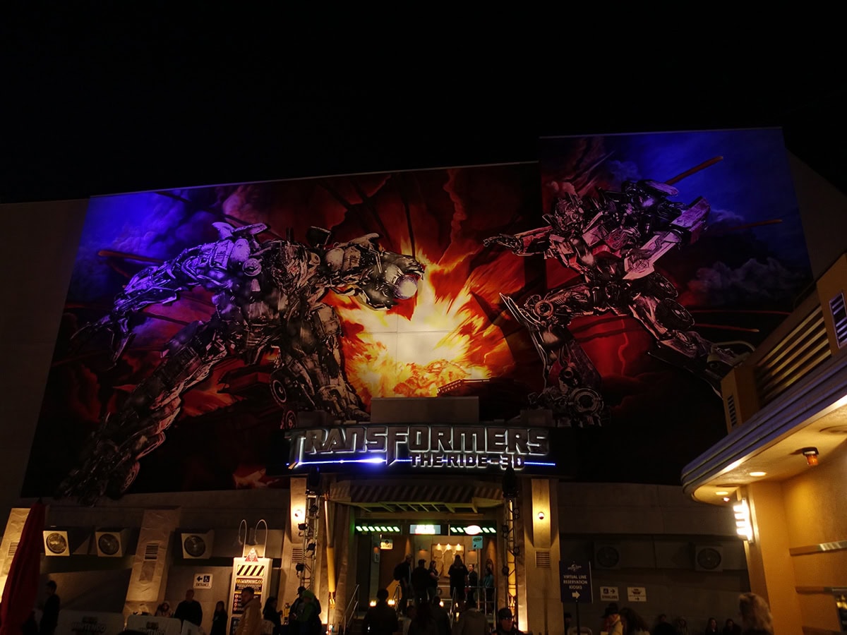 Universal Studios Hollywood Transformers: The Ride PAMPHLET Universal