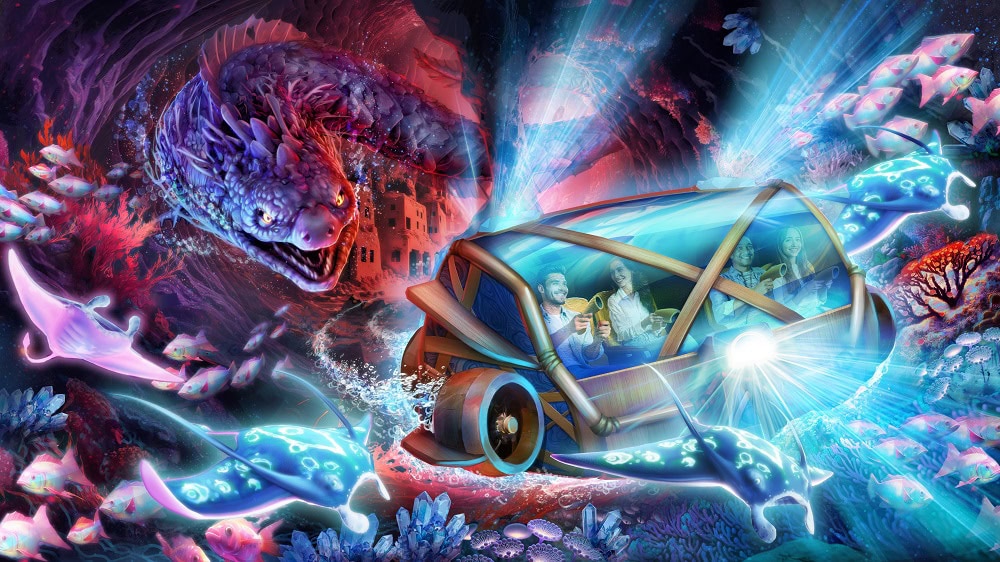 Triotech announces "Into The Deep" dark ride for Six Flags Qiddiya City ...