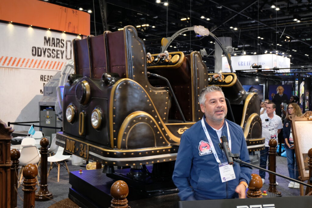 DOF Robotics reveal new dark ride system – DRdb